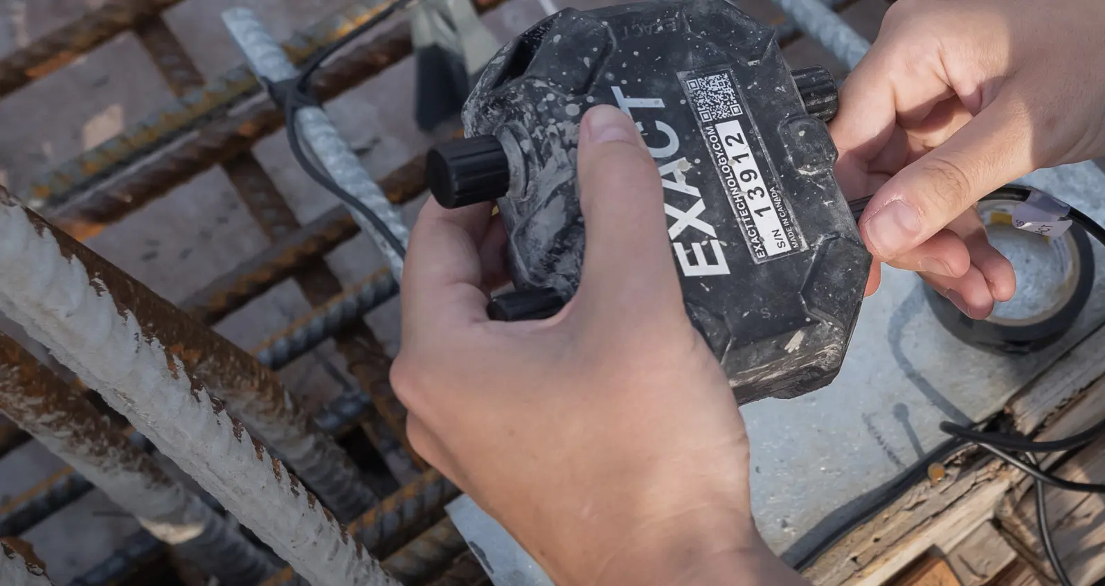 EXACT Monitor | Real-Time Concrete Temperature Monitoring System